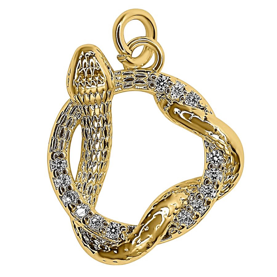 Twisted Serpent Medium Charm – Nomie